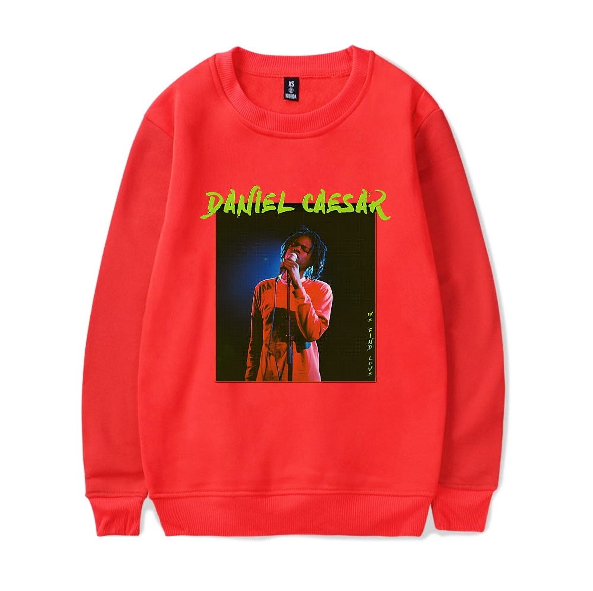 Daniel Caesar Merch Sweatshirt We Find Love Photo Printed Long Sleeves ...
