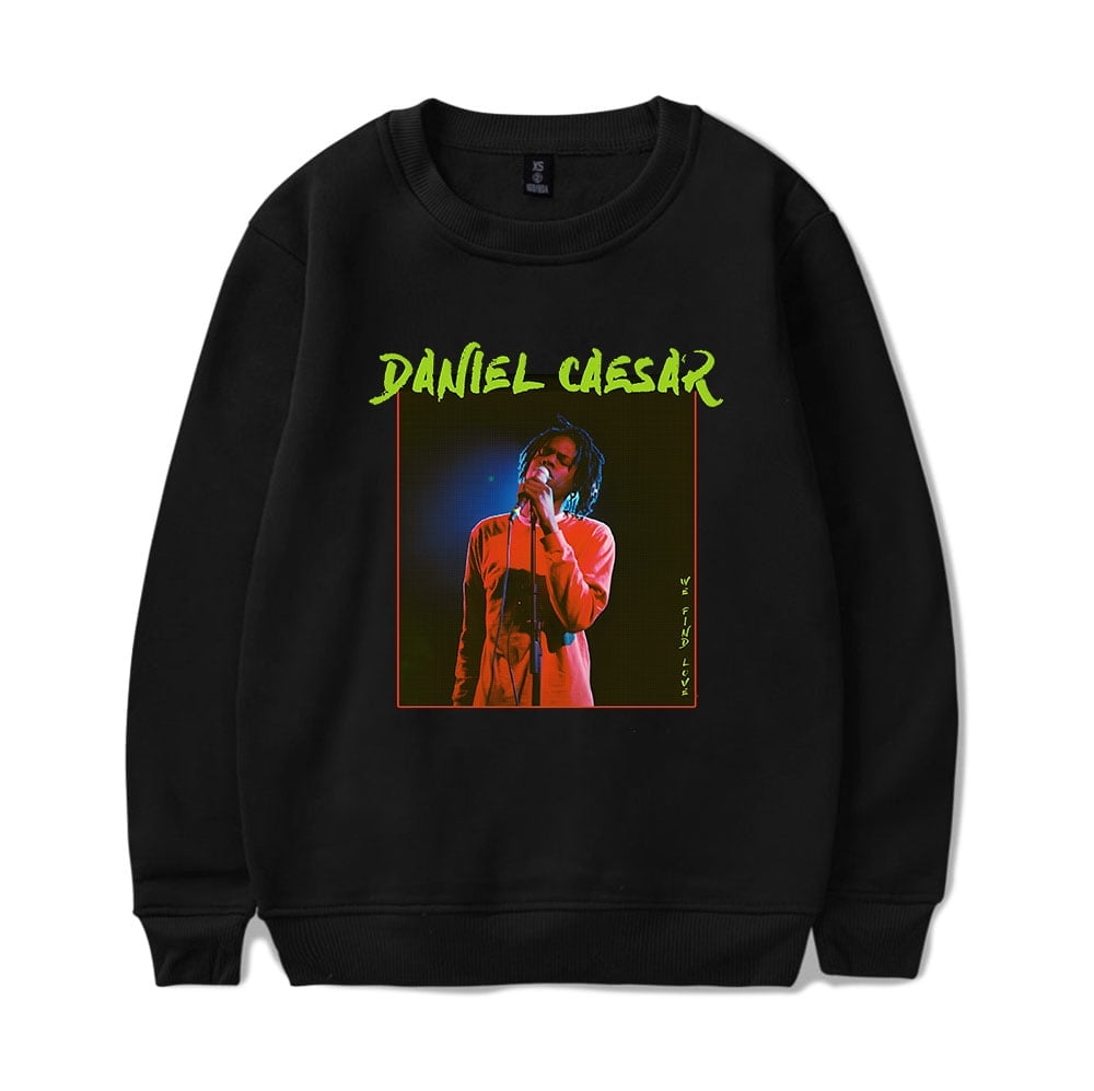 Daniel Caesar Merch Sweatshirt We Find Love Photo Printed Long Sleeves ...