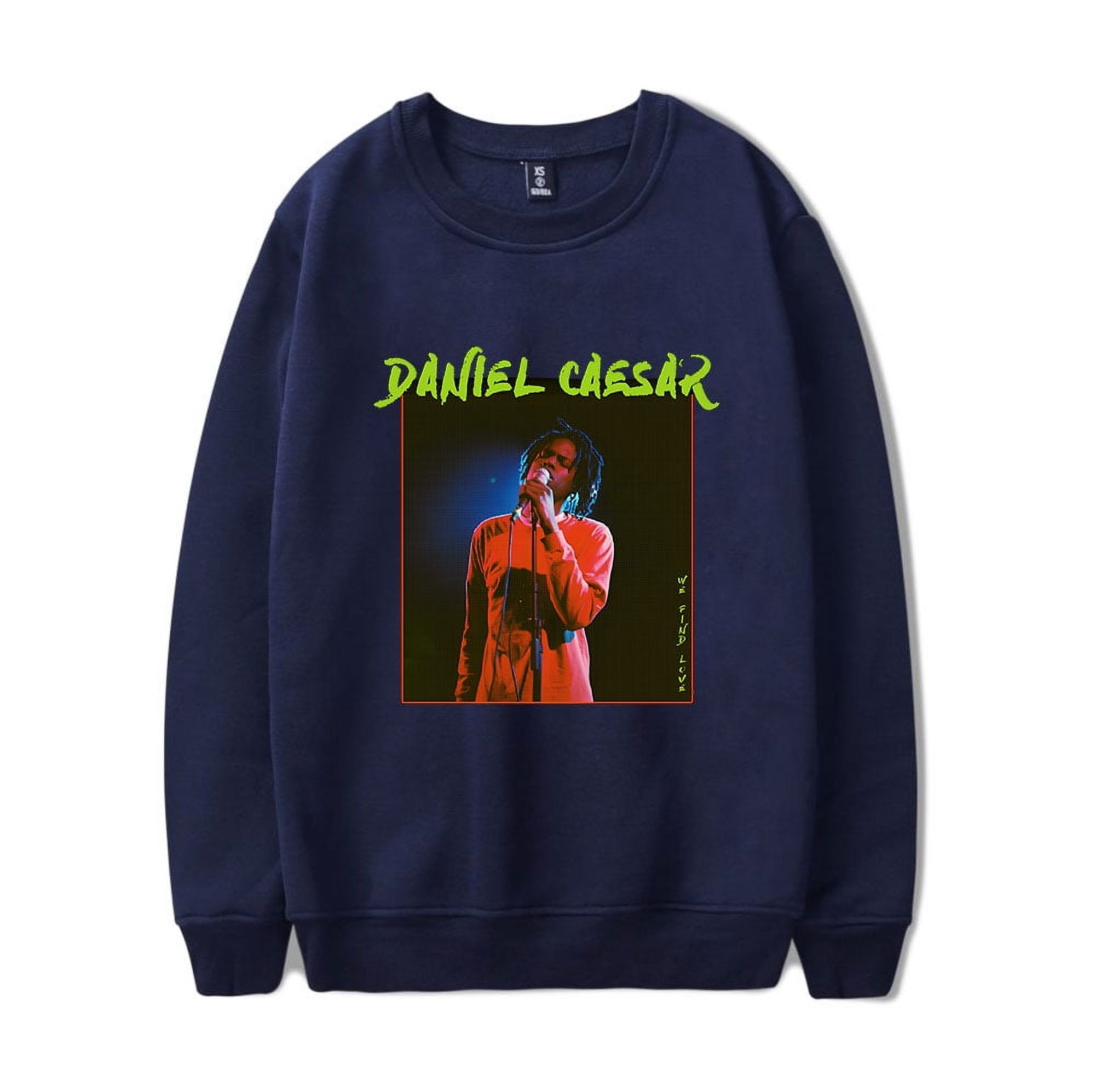 Daniel Caesar Merch Sweatshirt We Find Love Photo Printed Long Sleeves ...