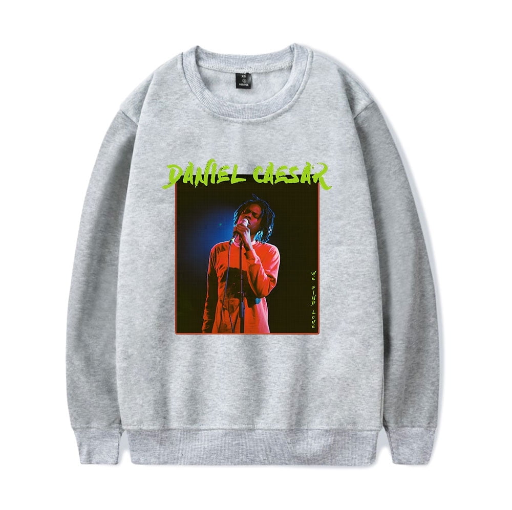 Daniel Caesar Merch Sweatshirt We Find Love Photo Printed Long Sleeves ...