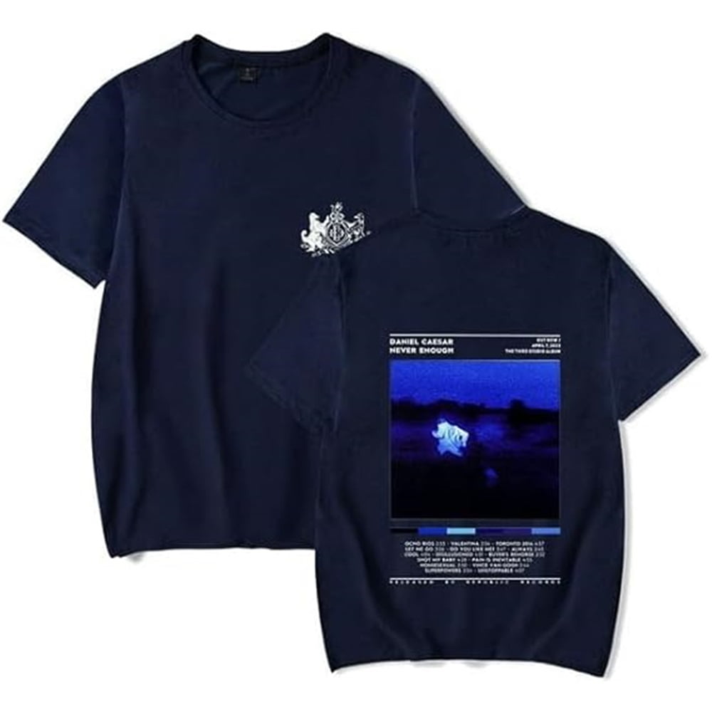 Daniel Caesar Merch T-shirt Classic Fashion Short Sleeve Men And Women ...