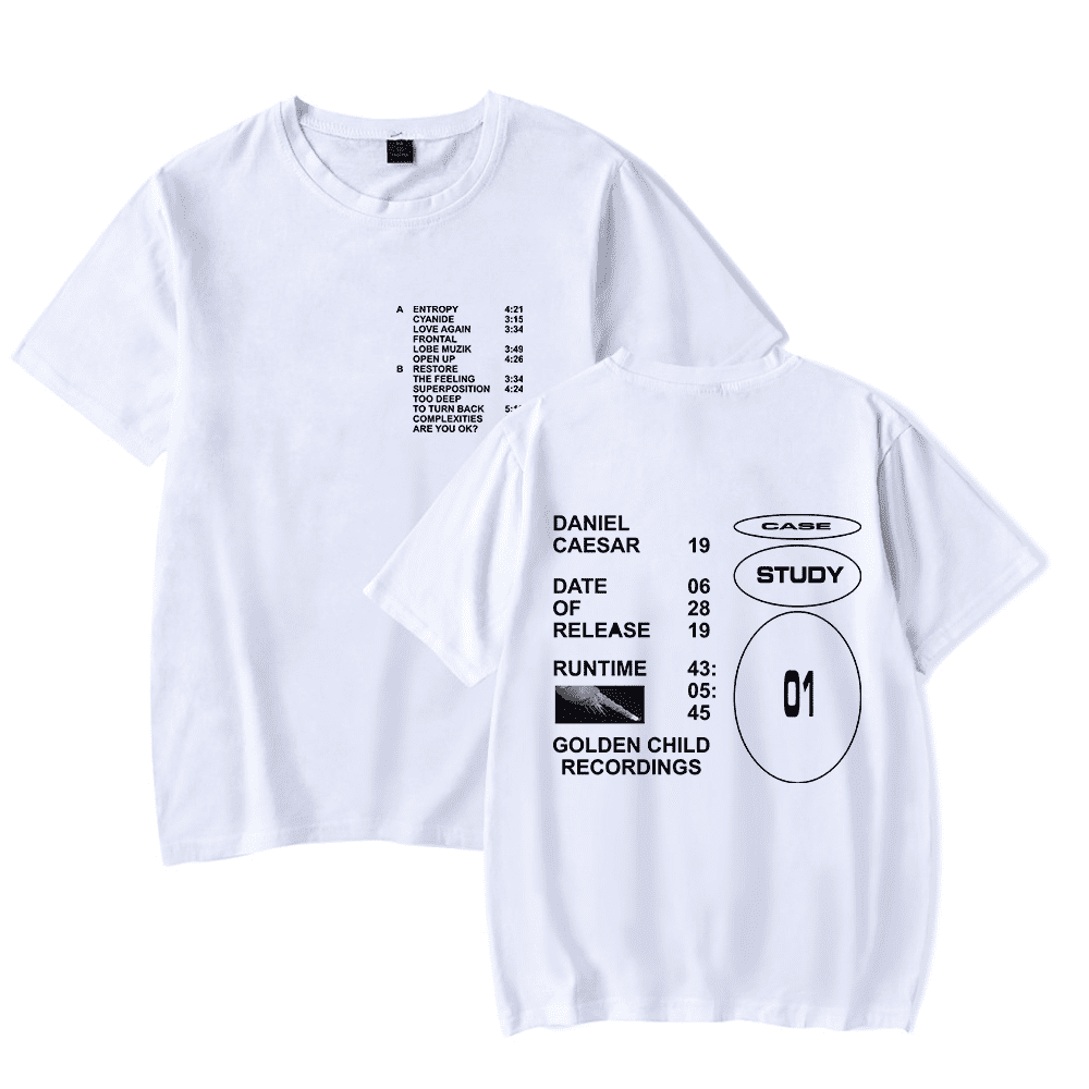 Daniel Caesar Merch T shirt Short Sleeve Men Women Top Tee - Walmart.com