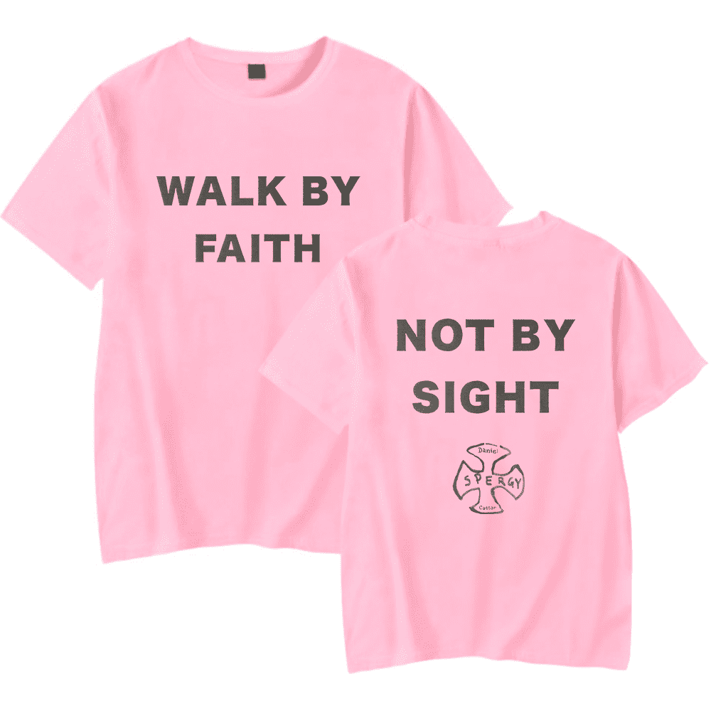Daniel Caesar Merch Walk By Faith Not By Sight T-Shirt Unisex Fashion ...