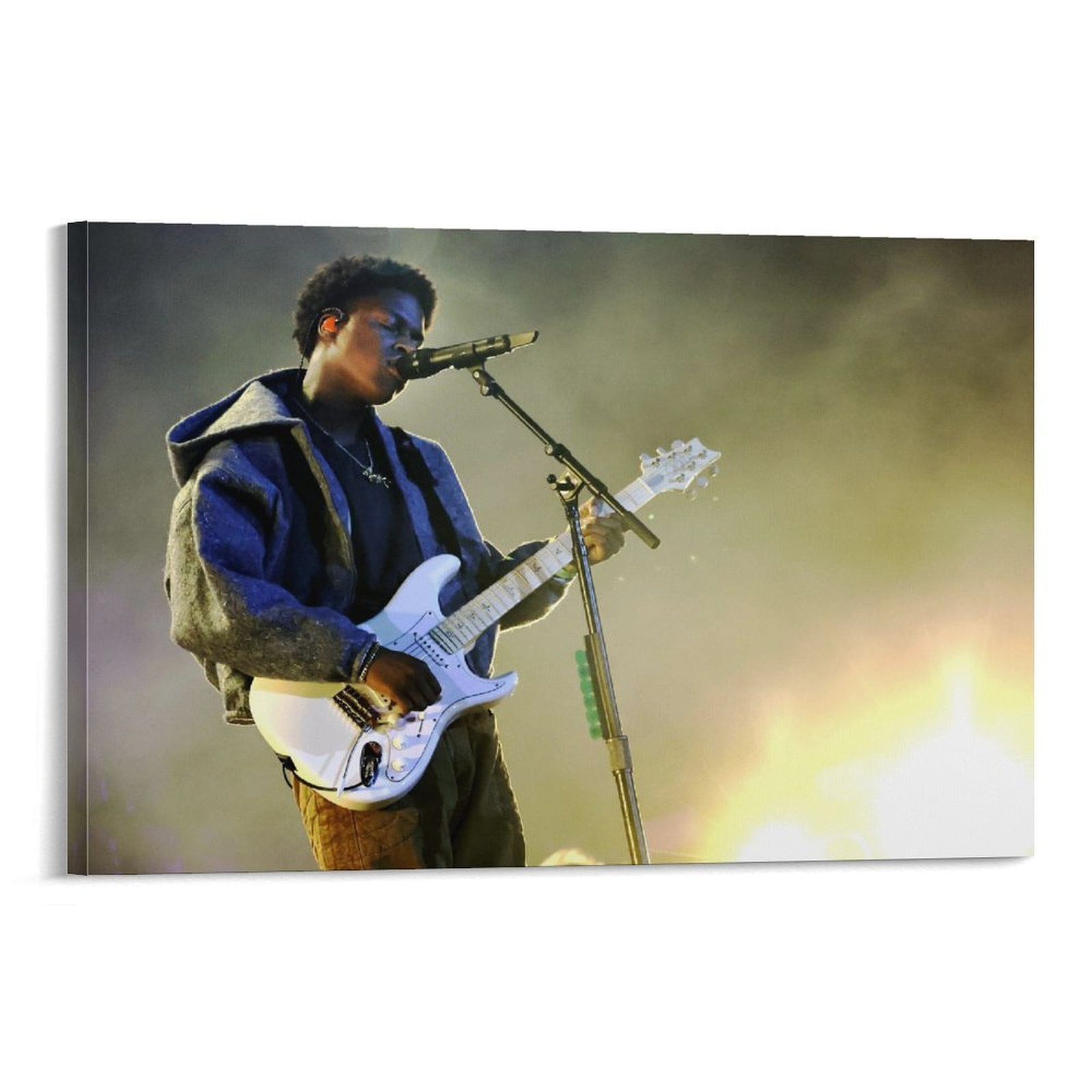 Daniel Caesar Poster (1) Artworks Canvas Poster Room Aesthetic Wall Art ...