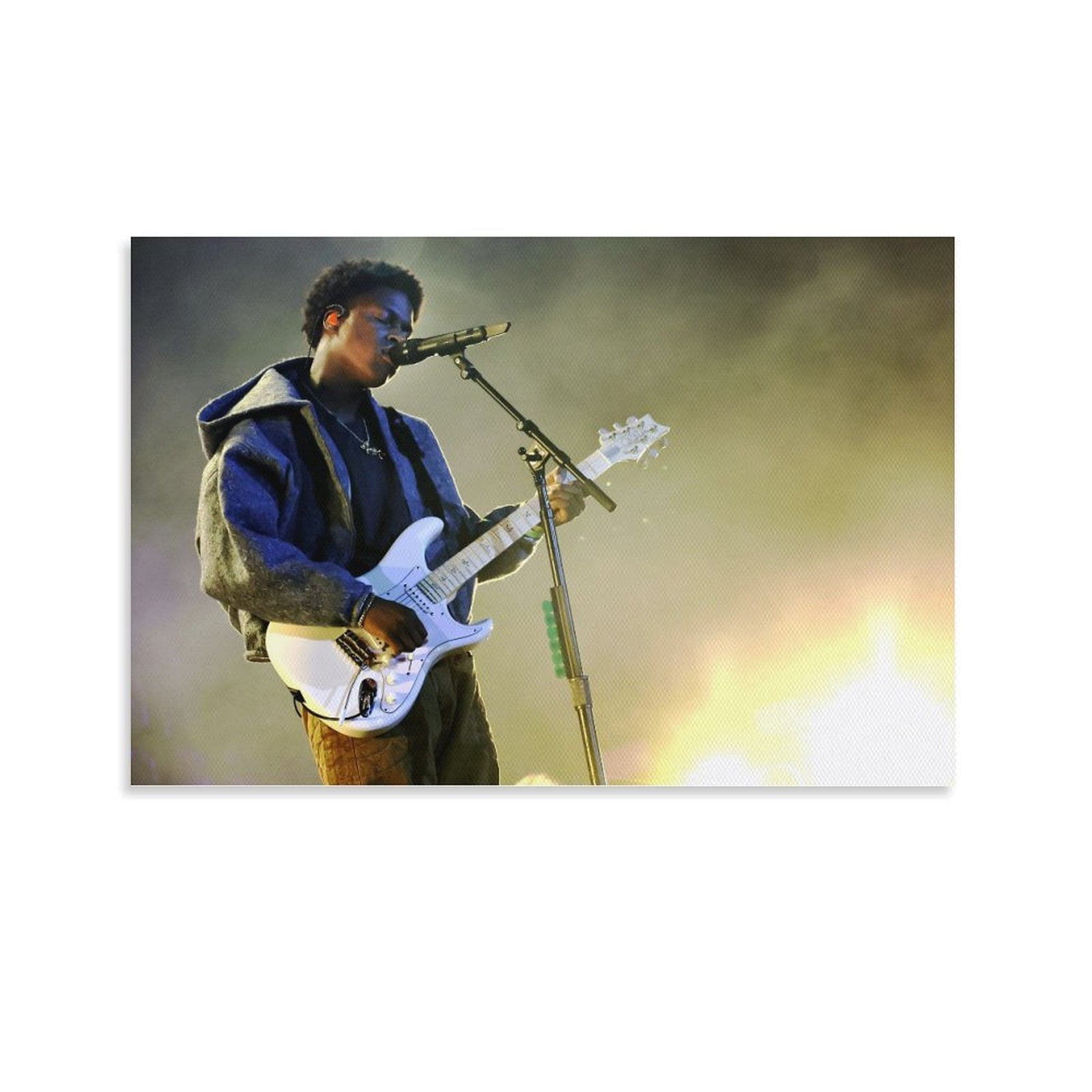 Daniel Caesar Poster (1) Painting On Canvas Wall Art Poster Scroll ...