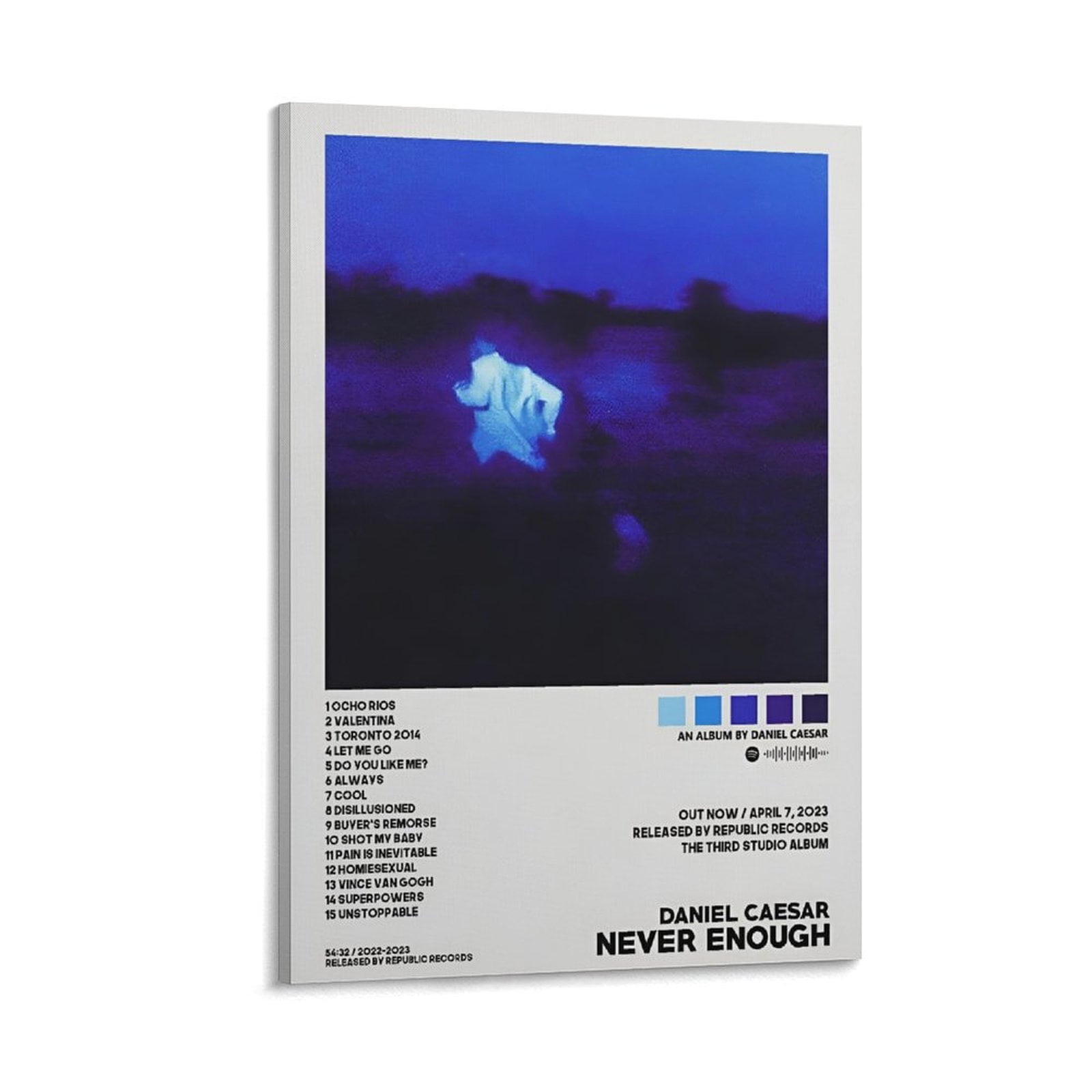 Daniel Caesar Poster (10) Print Photo Art Painting Canvas Poster Home ...