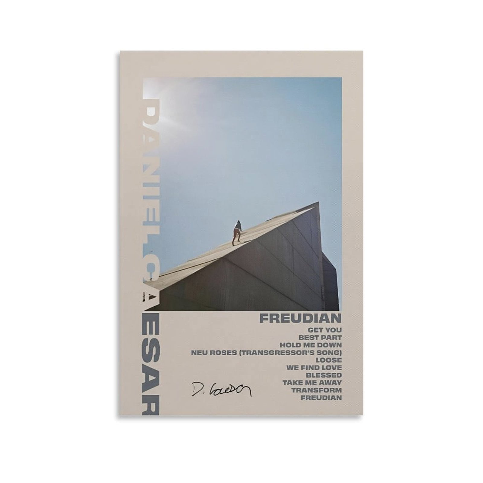 Daniel Caesar Poster (21) Wall Art Picture Painting Poster Canvas Print ...