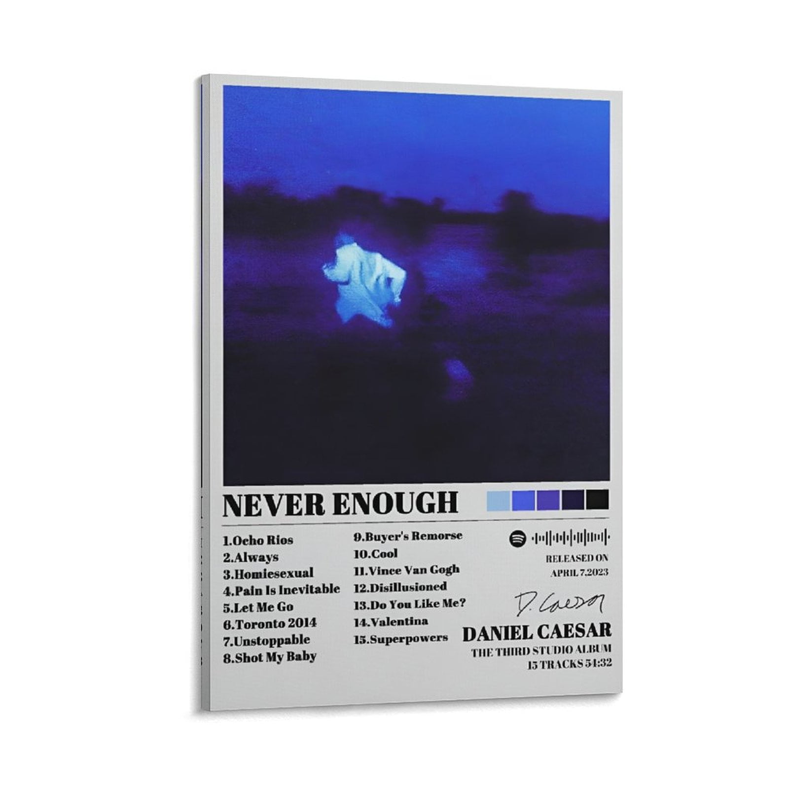 Daniel Caesar Poster (9) Posters Wall Art Painting Canvas Gift Living ...