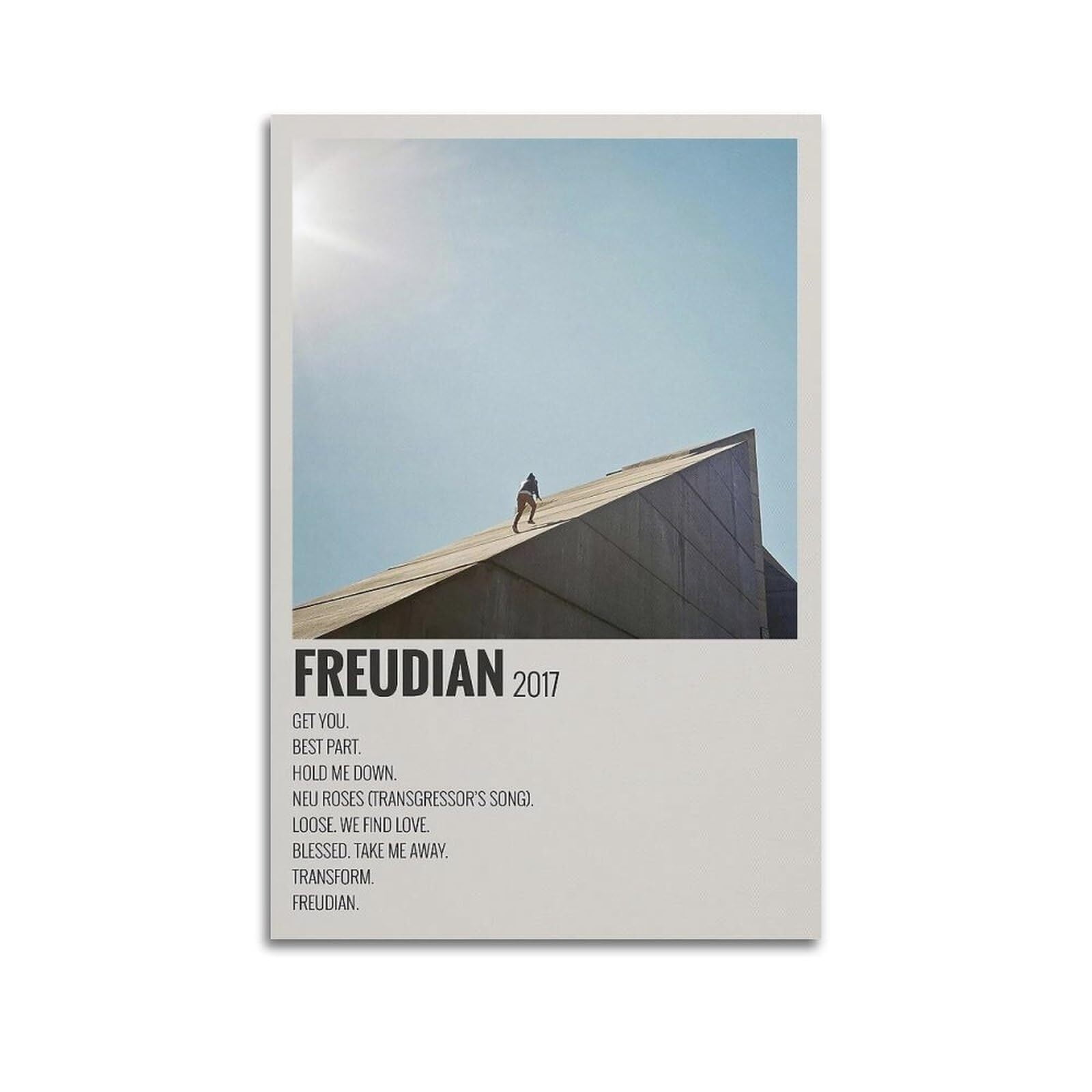 Daniel Caesar Poster Freud Canvas Poster Bedroom Modern Home Aesthetic ...