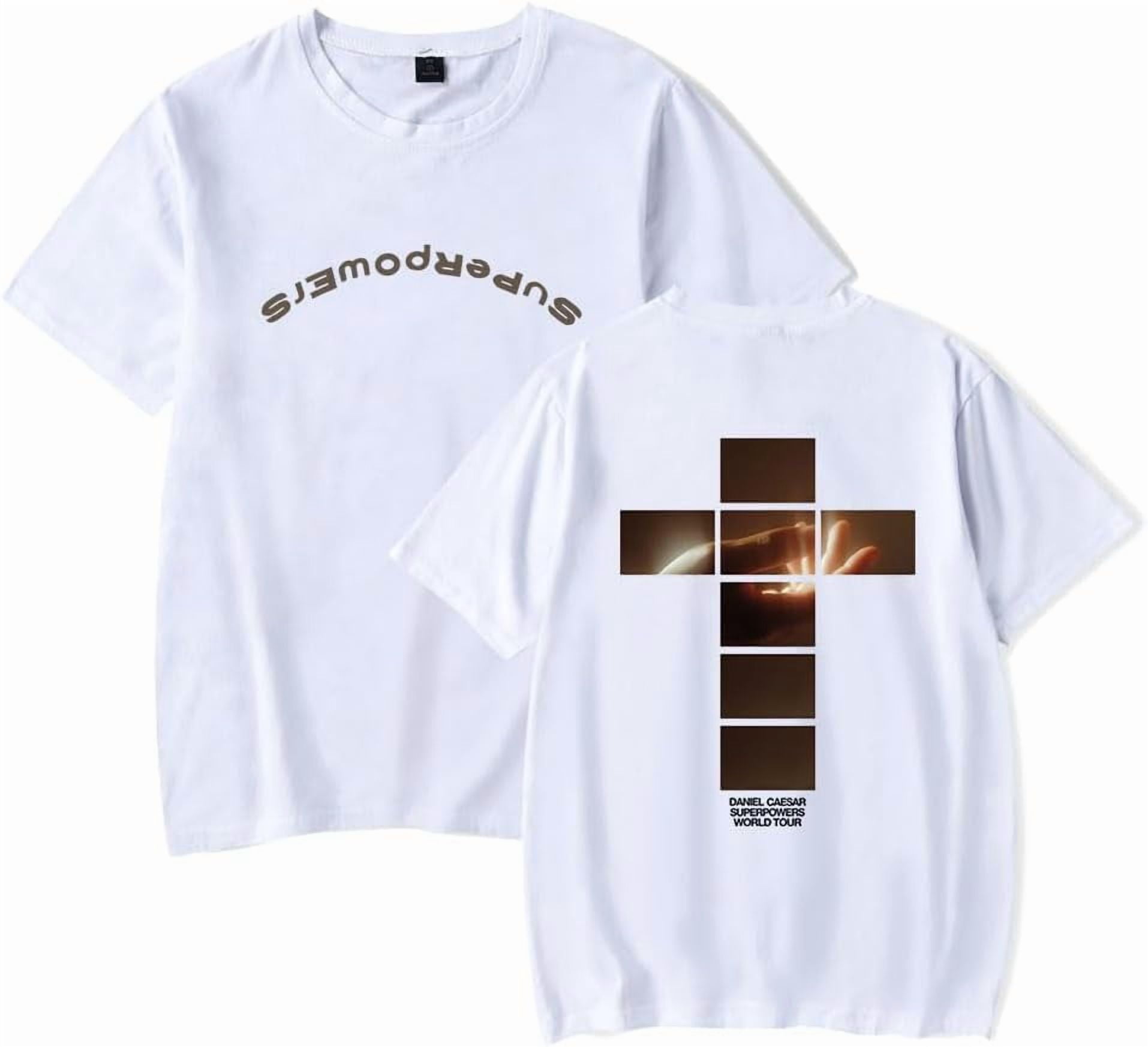 Daniel Caesar Tour Cross Merch Unisex Cotton Short Sleeve Summer T ...