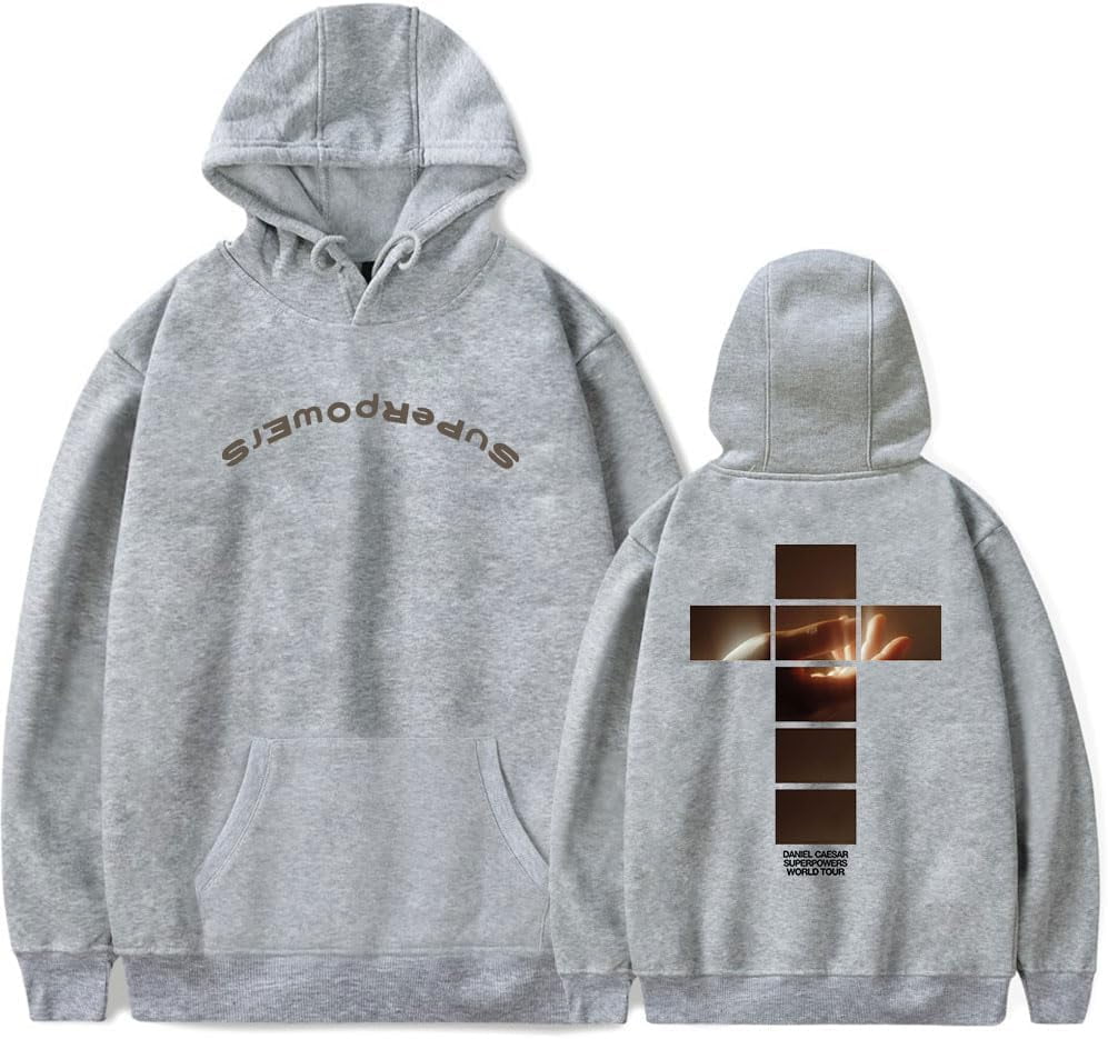 Daniel Caesar Tour Cross Merch Unisex Fleece Hoodie - Spring Autumn ...