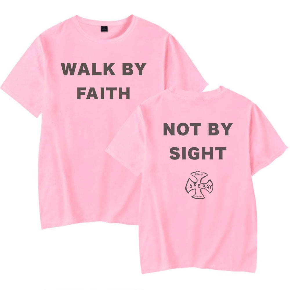 Daniel Caesar Walk By Faith Tee Women Men Crewneck Short Sleeve Casual ...