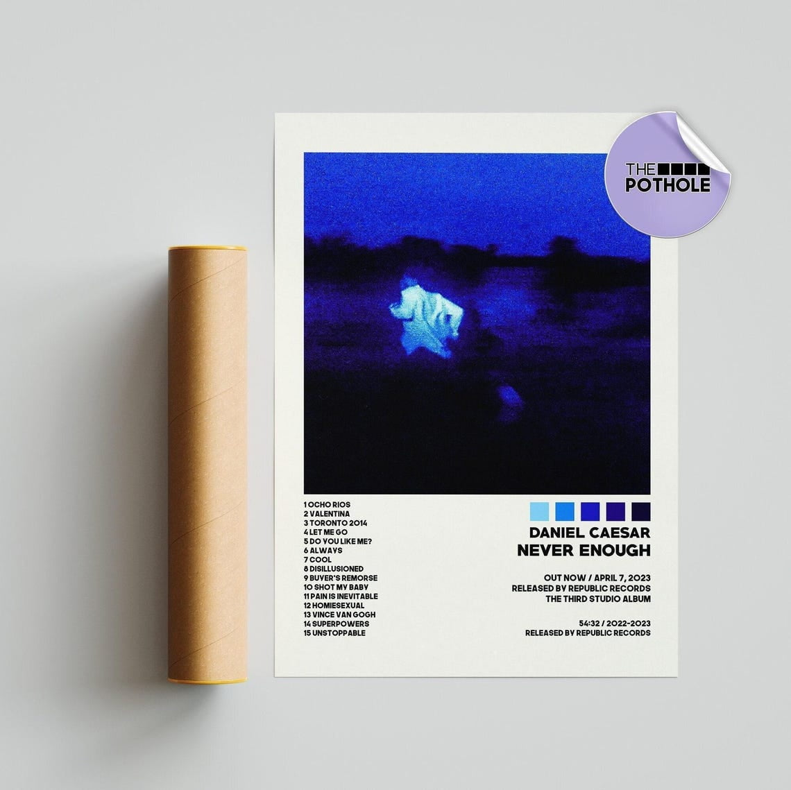 Daniel Caesar s, Never Enough, Daniel Caesar, Never Enough Album Cover ...