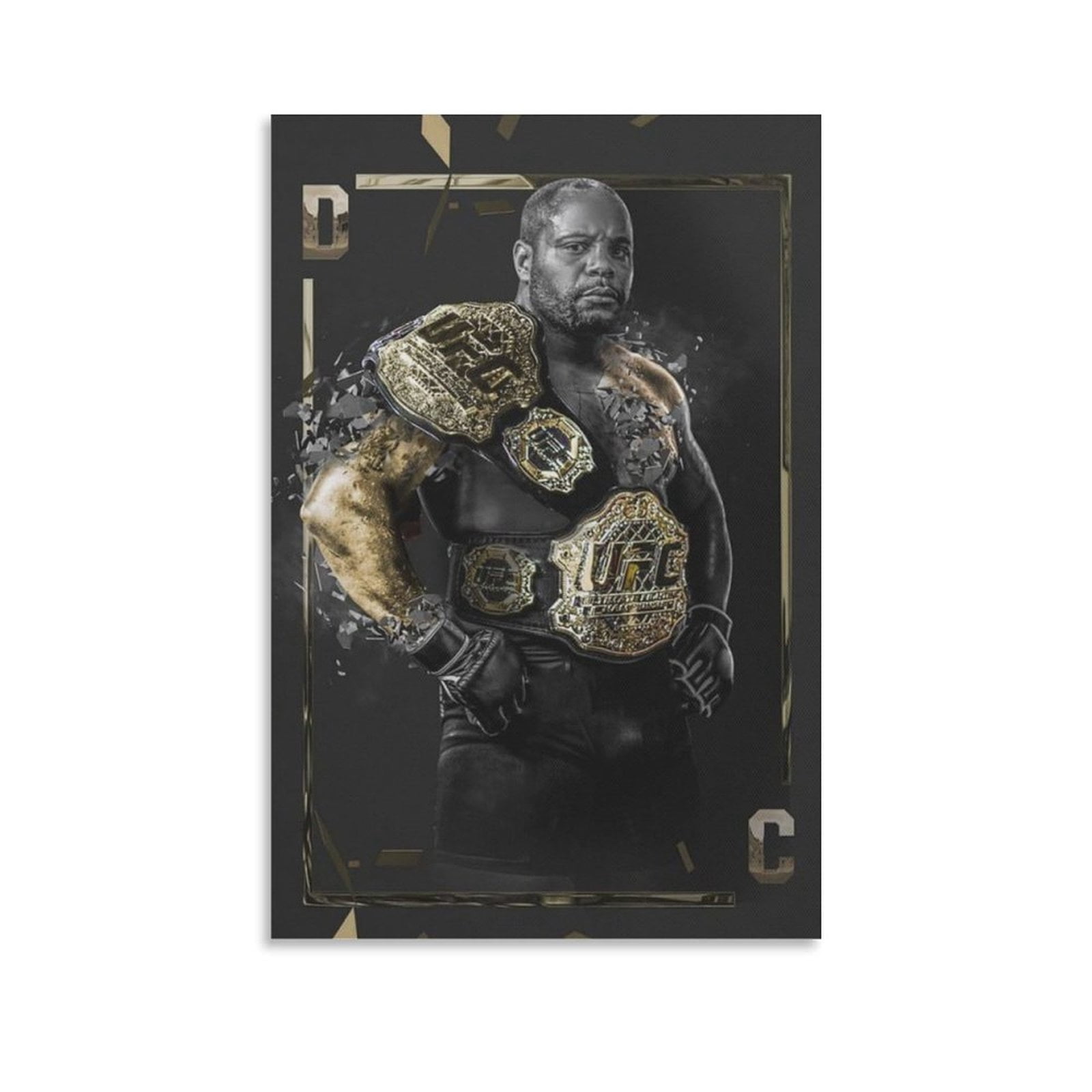 Daniel Cormier Canvas Poster Painting On Canvas Wall Art Poster Scroll ...