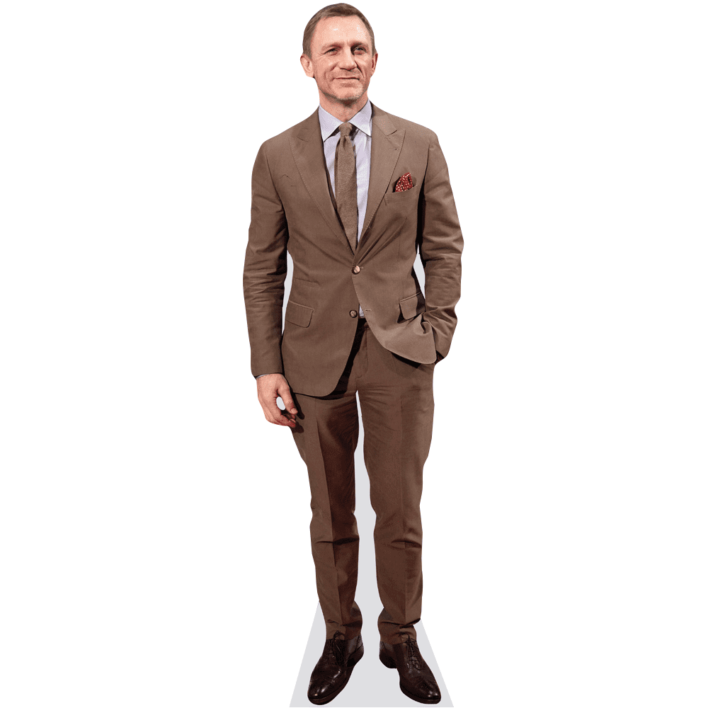 Daniel Craig Lifesize Cardboard Cutout Standee - Walmart.com