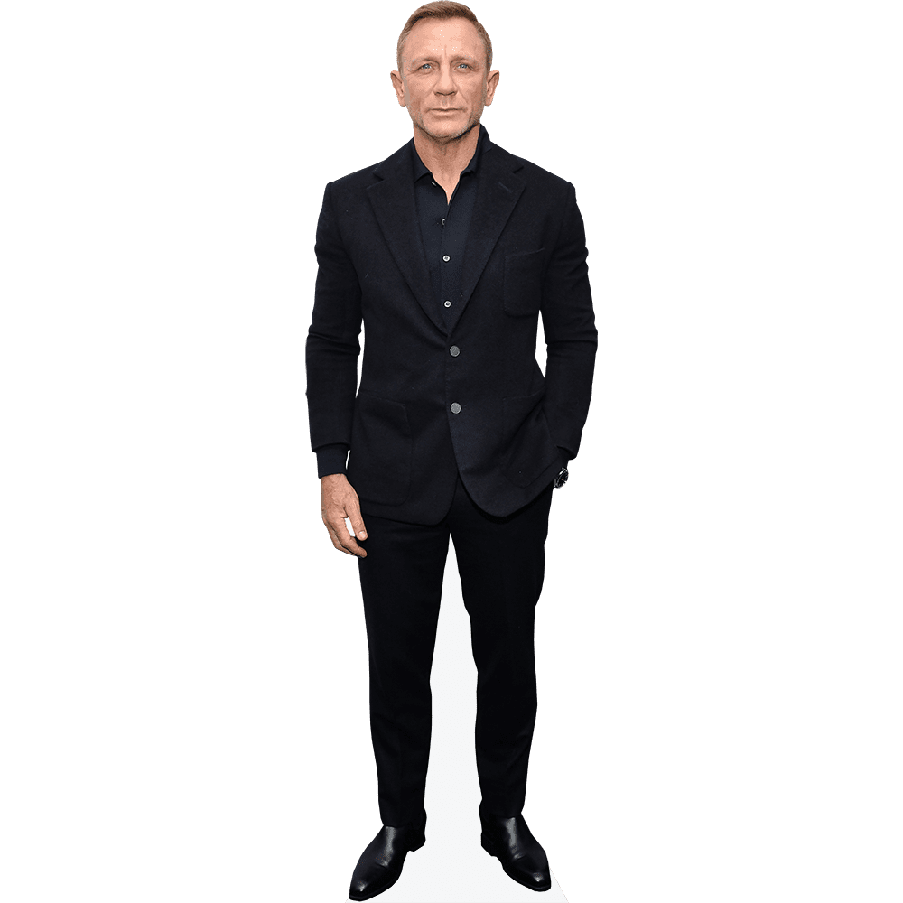 Daniel Craig (Smart) Mini Cardboard Cutout Standee - Walmart.com