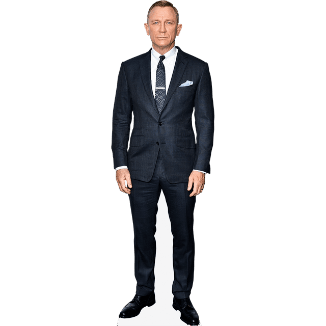 Daniel Craig (Tie) Lifesize Cardboard Cutout Standee - Walmart.com