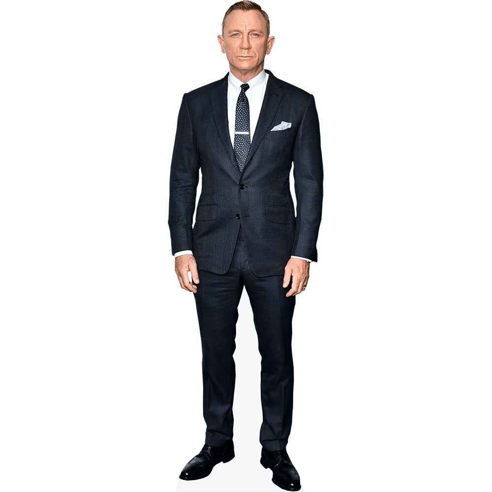 Daniel Craig (Tie) Mini Cardboard Cutout Standee - Walmart.com