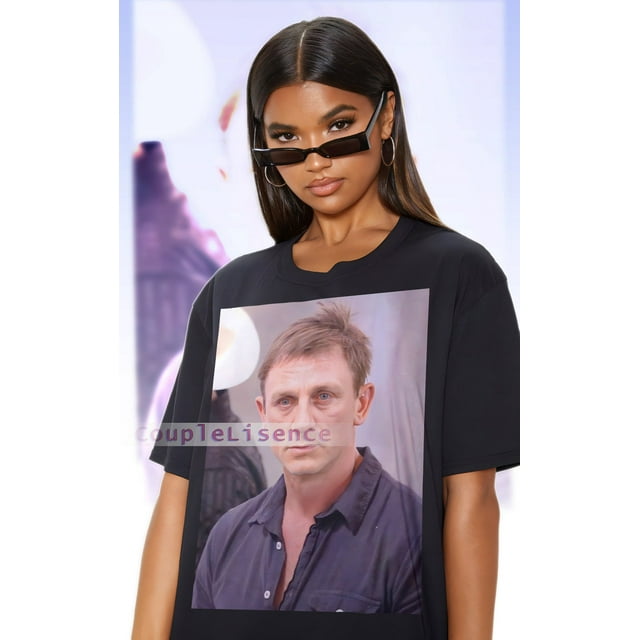 Daniel Craig Tired Meme Shirt | Daniel Craig Homage | Daniel CraigRetro ...