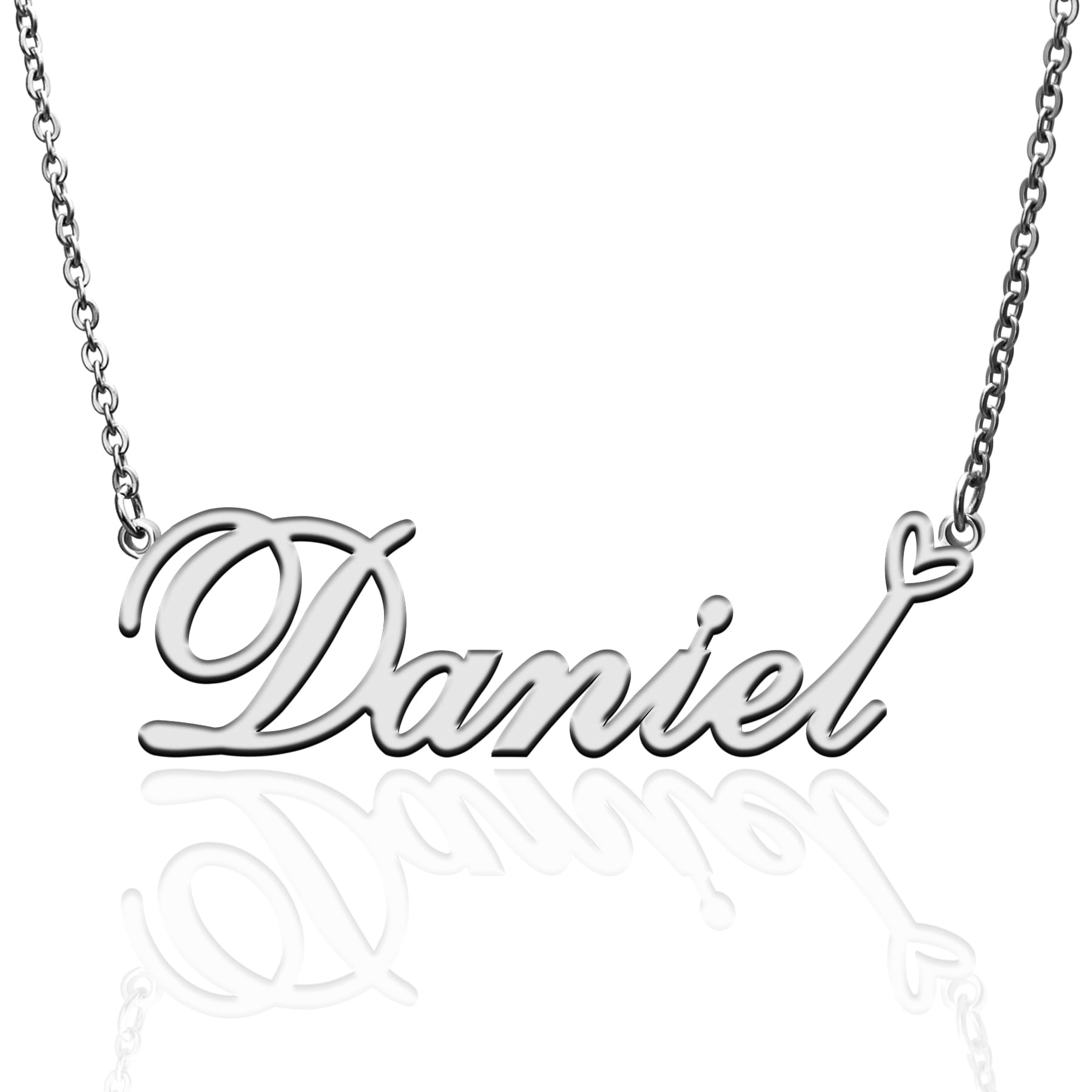 Daniel Custom Name Necklace Customized Personalized Plated Name ...