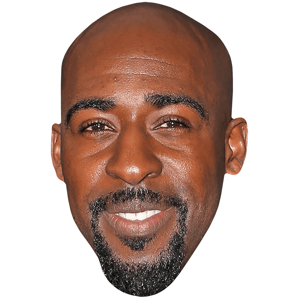 Daniel Francis (Goatee) Celebrity Mask, Flat Card Face, Fancy Dress ...