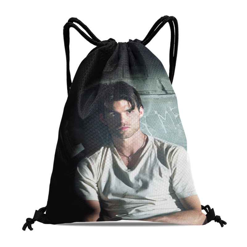 Daniel Gillies Backpack Bag Goodies Merch Drawstring Party Favors Gym Waterproof Swimming Beach ...