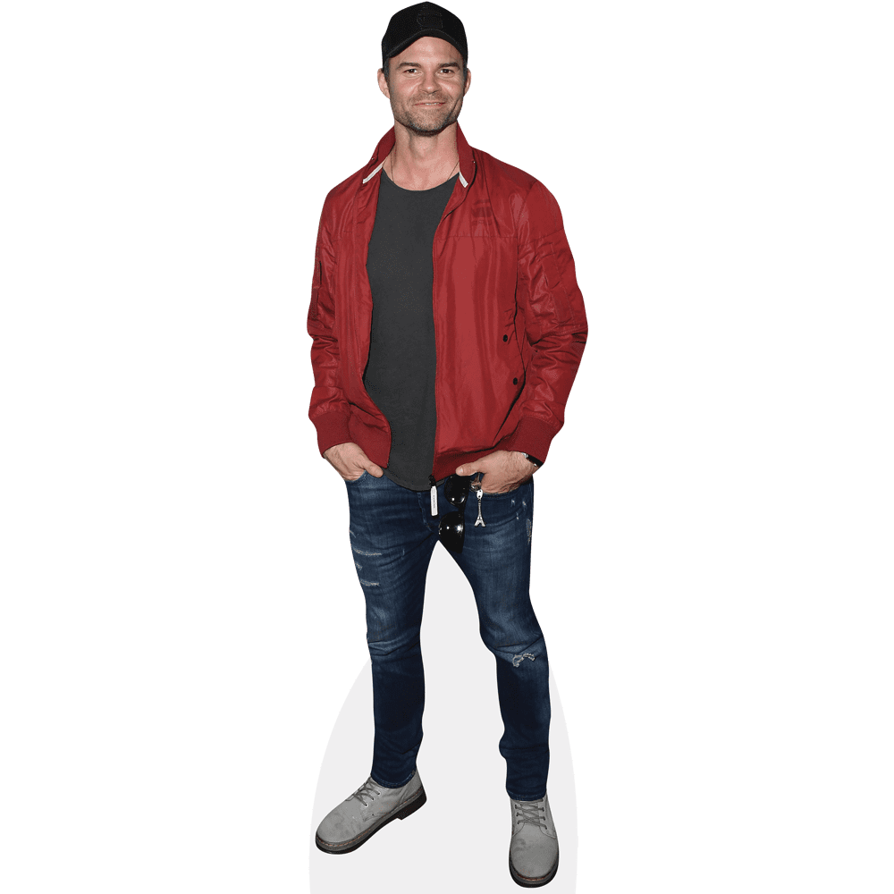 Daniel Gillies (Red Jacket) Lifesize Cardboard Cutout Standee - Walmart.com