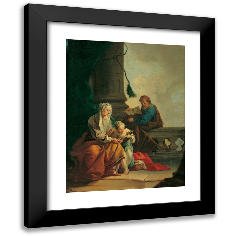 Daniel Gran 12x14 Black Modern Framed Museum Art Print Titled ...