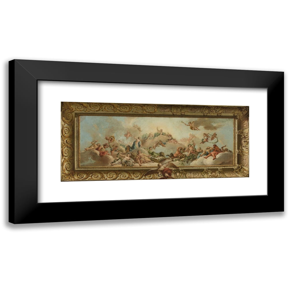 Daniel Gran 24x12 Black Modern Framed Museum Art Print Titled ...
