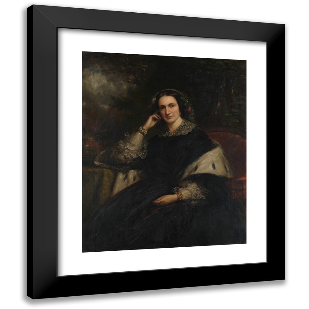 Daniel Huntington 12x14 Black Modern Framed Museum Art Print Titled ...