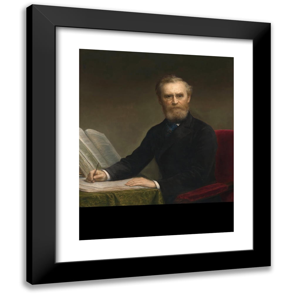 Daniel Huntington 12x14 Black Modern Framed Museum Art Print Titled ...