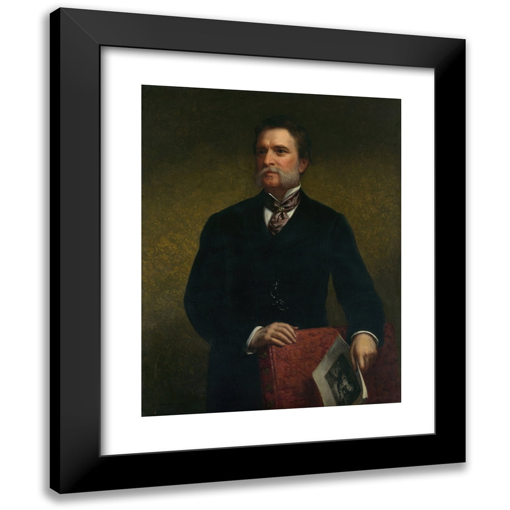 Daniel Huntington 12x14 Black Modern Framed Museum Art Print Titled ...