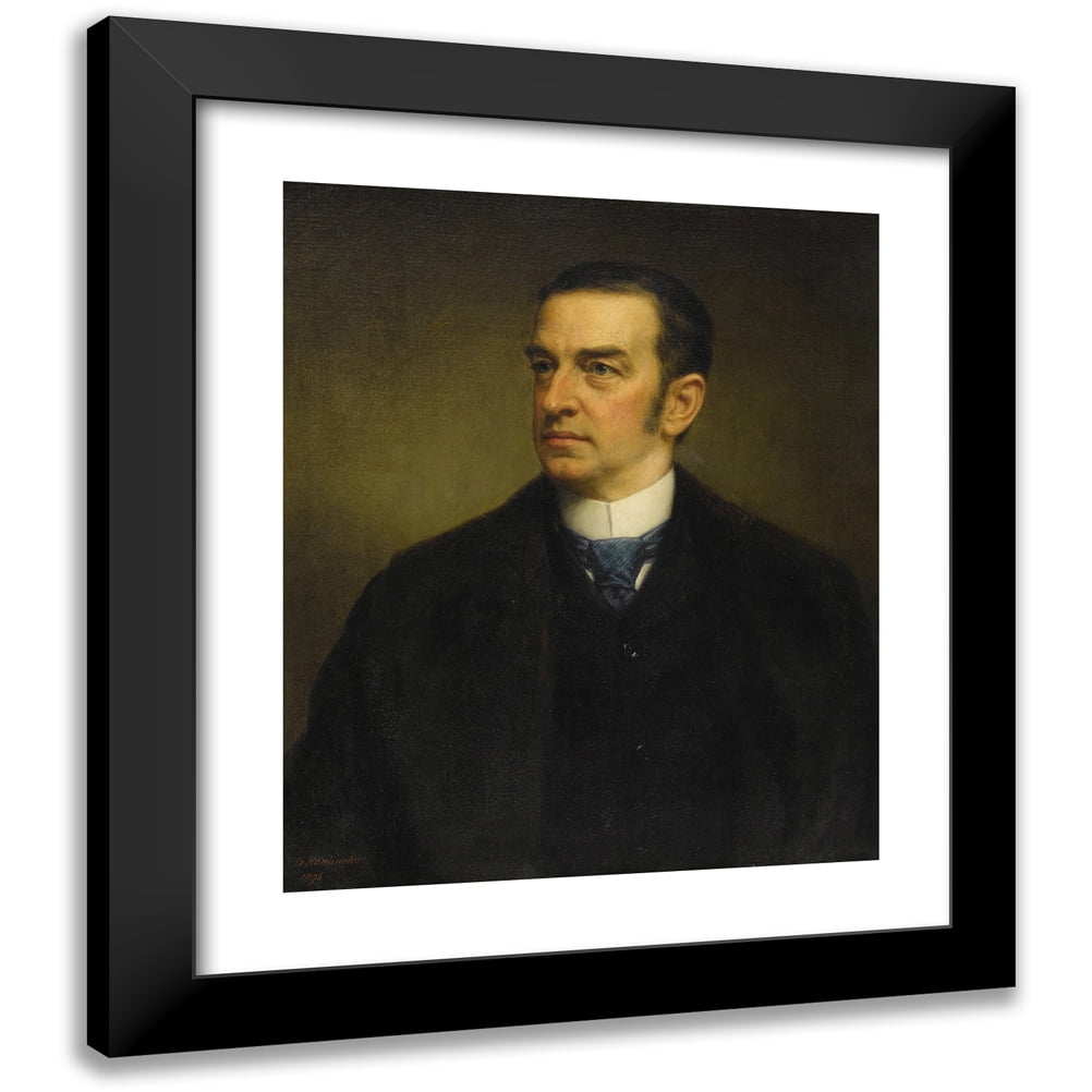 Daniel Huntington 12x14 Black Modern Framed Museum Art Print Titled ...
