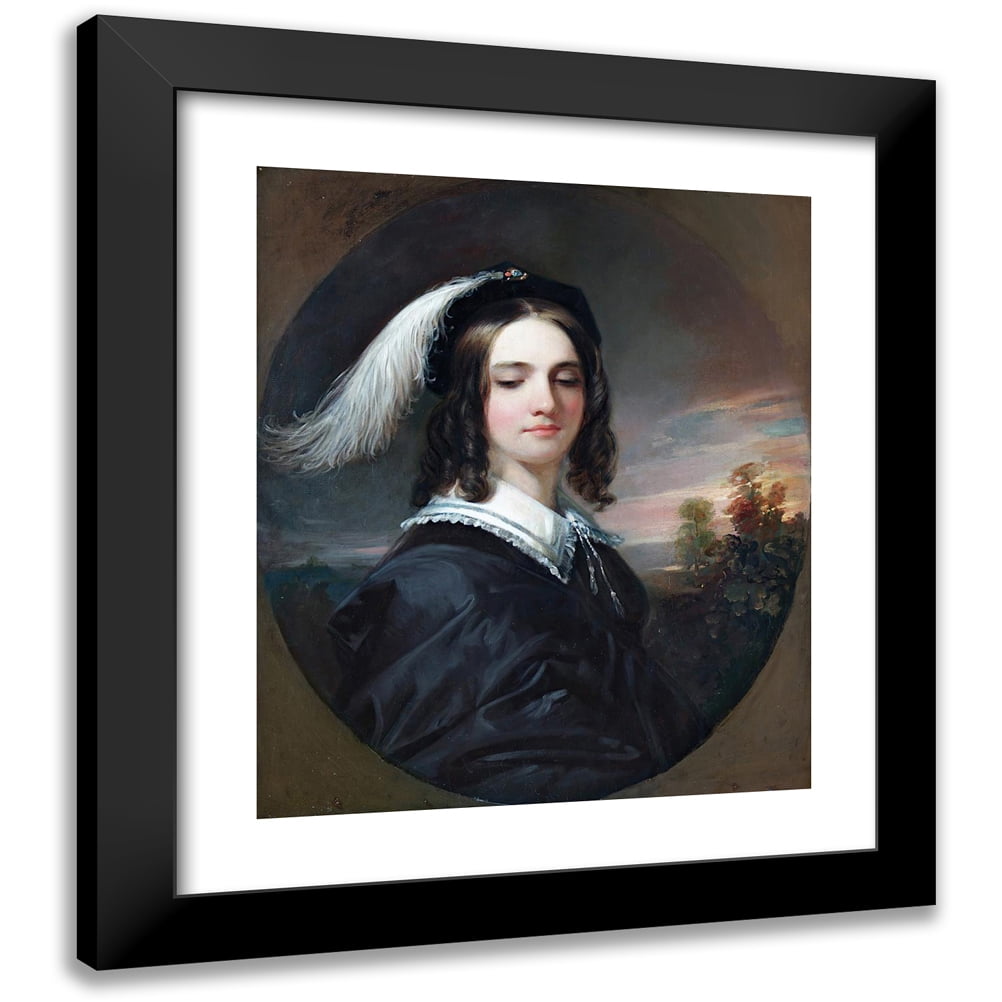 Daniel Huntington 15x17 Black Modern Framed Museum Art Print Titled ...