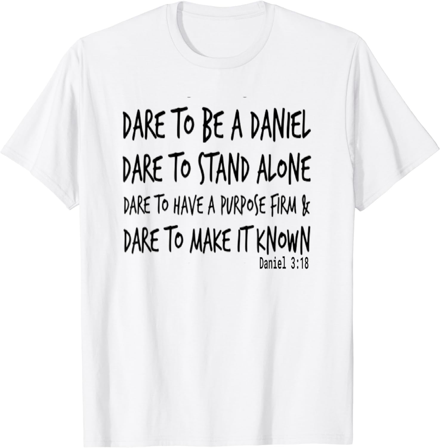 Daniel In The Lions Den Courageous Warrior Bible T-Shirt - Walmart.com