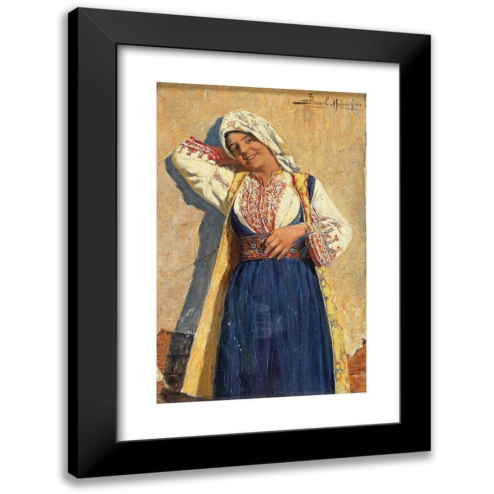 Daniel Israel 11x14 Black Modern Framed Museum Art Print Titled - Young ...