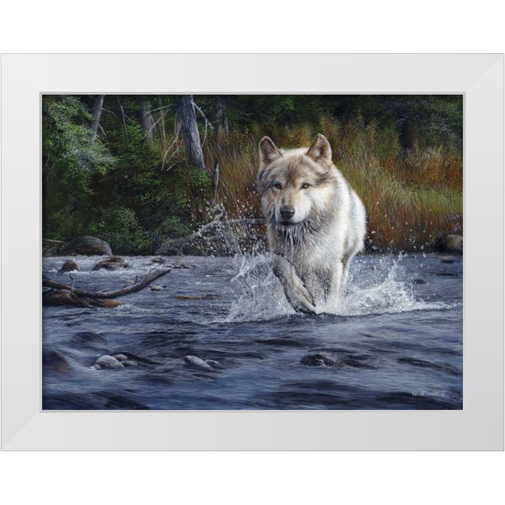 Daniel, Kevin 18x15 White Modern Wood Framed Museum Art Print Titled ...