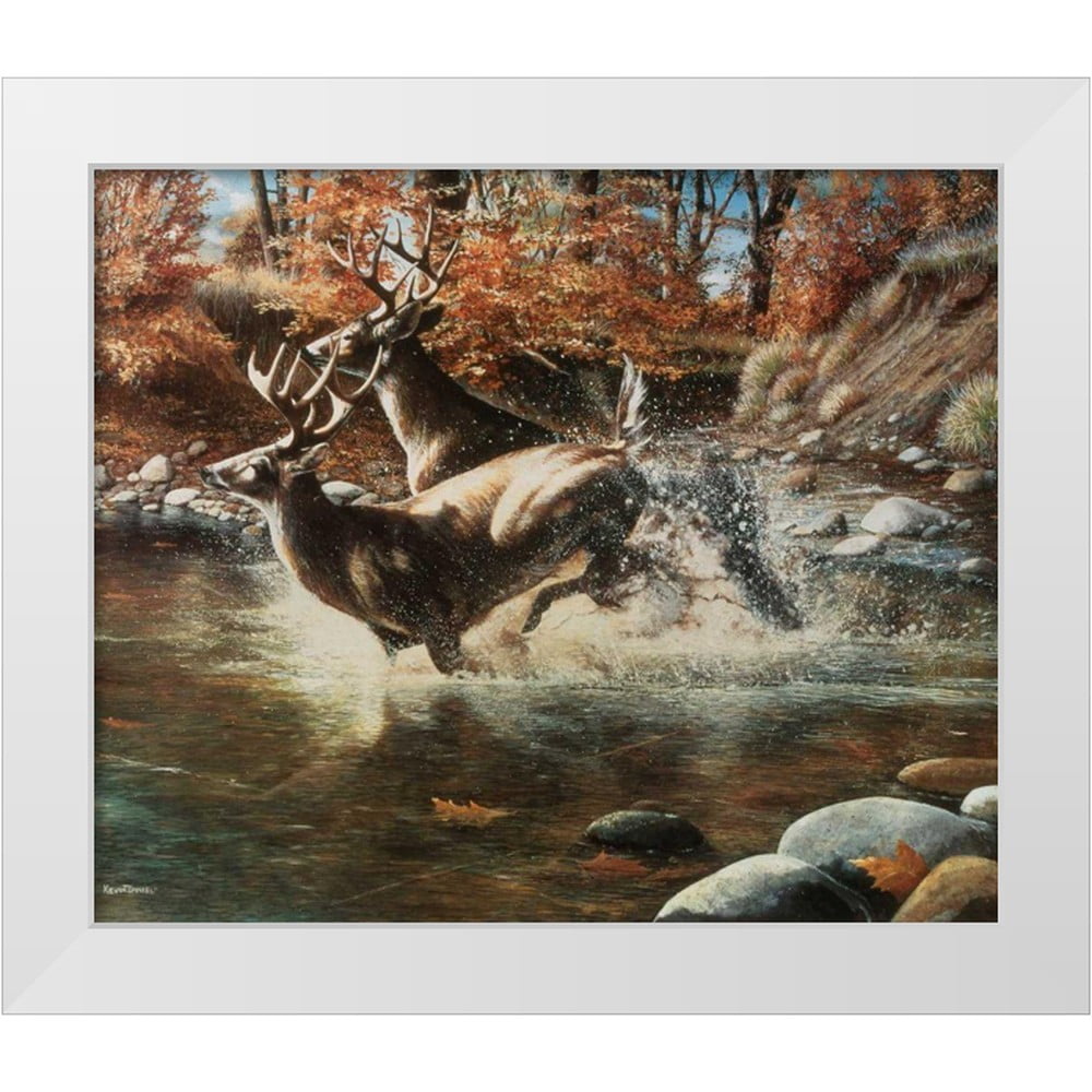 Daniel, Kevin 30x26 White Modern Wood Framed Museum Art Print Titled ...