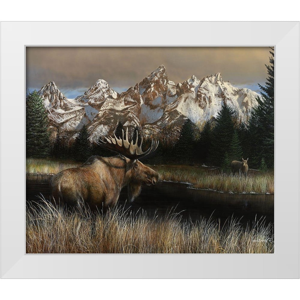Daniel, Kevin 30x26 White Modern Wood Framed Museum Art Print Titled ...