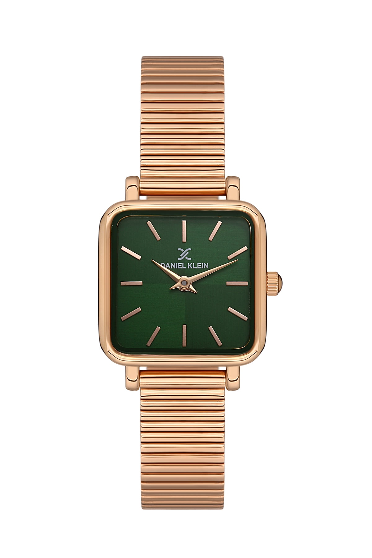 Daniel Klein 24mm Womens Square Watch, Mesh Strap, Baton Index, Analog ...