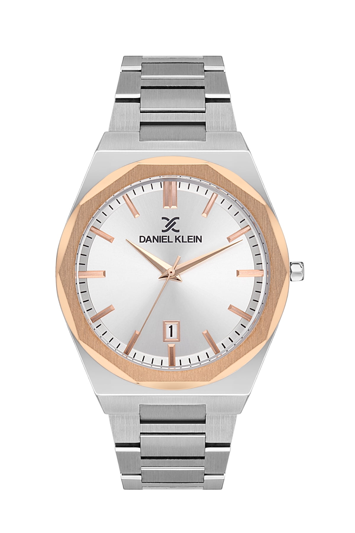 Daniel Klein 42mm Analog Mens Watch, Stainless Steel Strap, Japanese ...