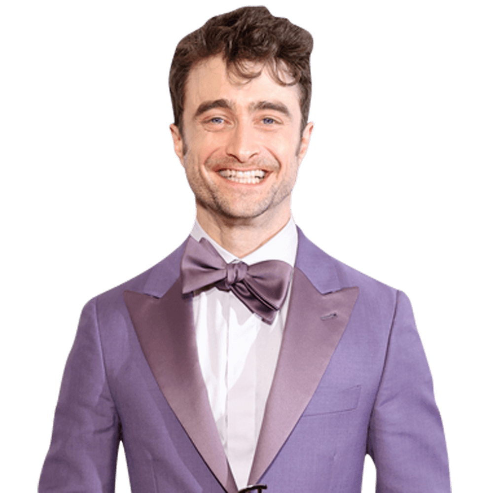 Daniel Radcliffe (Purple Suit) Half Body Buddy Cutout - Walmart.com