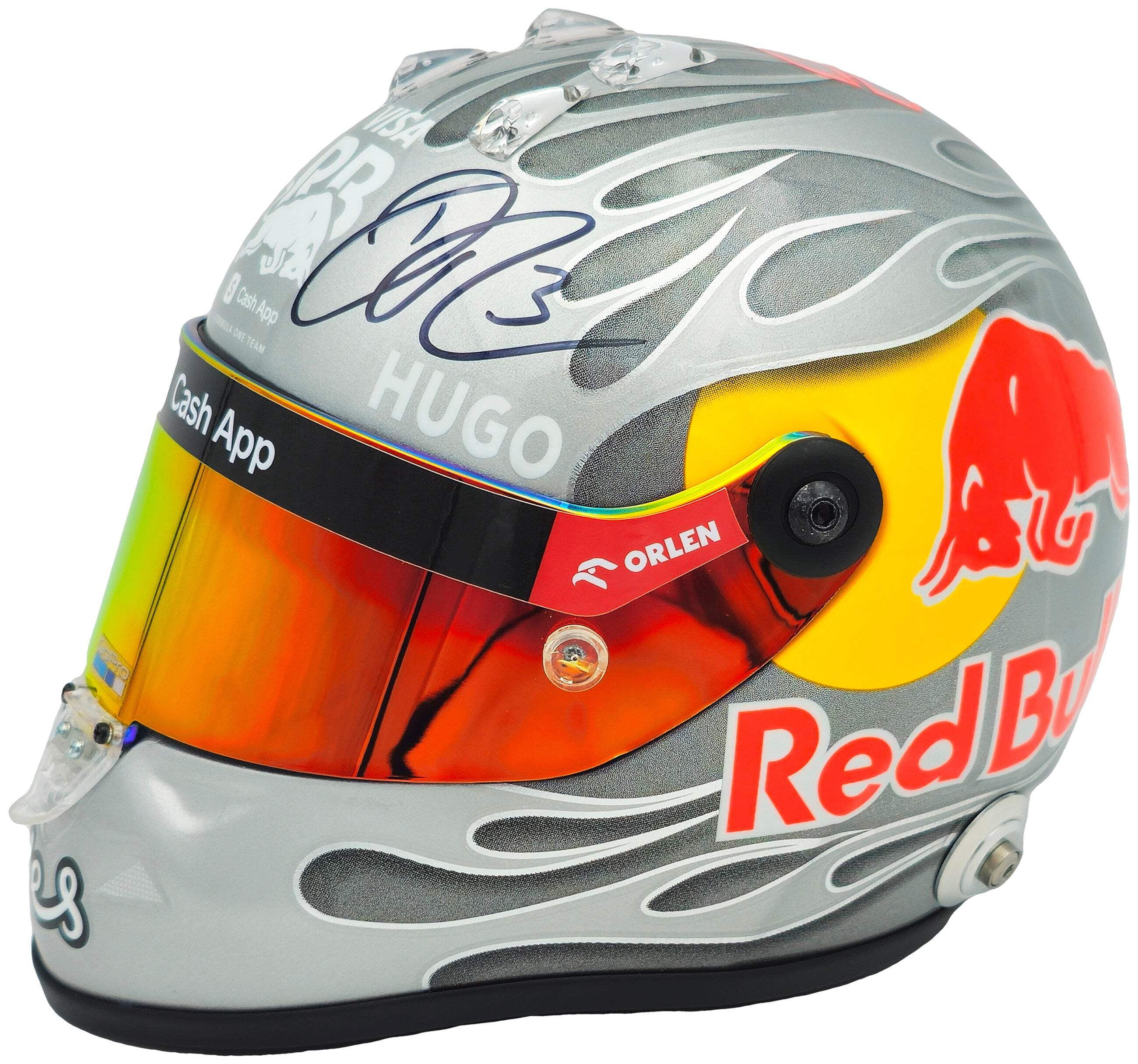 Daniel Ricciardo Autographed Red Bull Racing Silver Authentic Mini ...