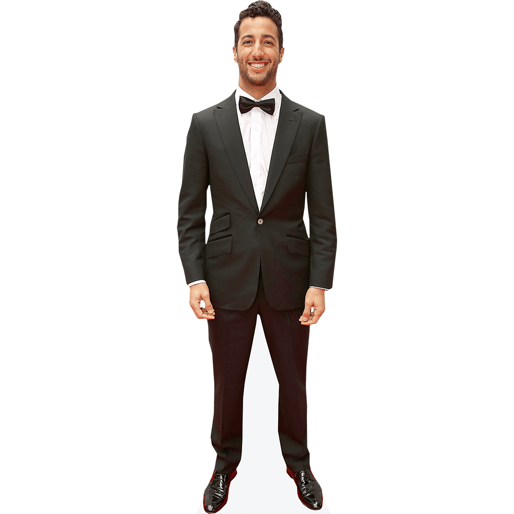 Daniel Ricciardo Bow Tie Lifesize Cardboard Cutout Standee