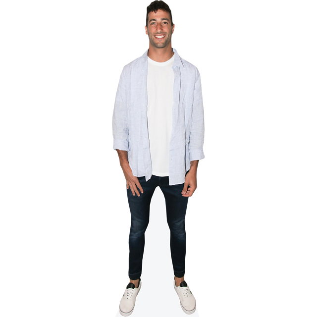 Daniel Ricciardo (Casual) Mini Cardboard Cutout Standee - Walmart.com