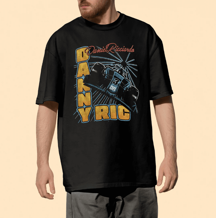 Daniel Ricciardo 'Danny Ric' Vintage Style F1 Formula 1 Red Bull Racing ...