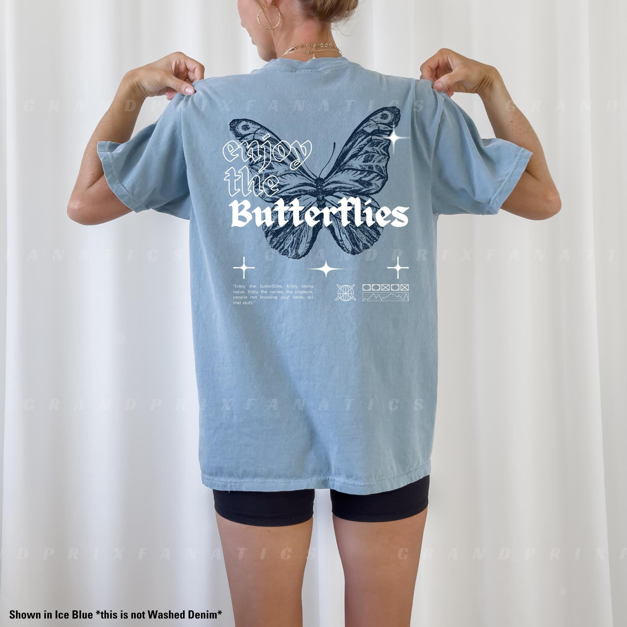 Daniel Ricciardo Enjoy the Butterflies T-Shirt, Formula 1 Graphic Tee ...