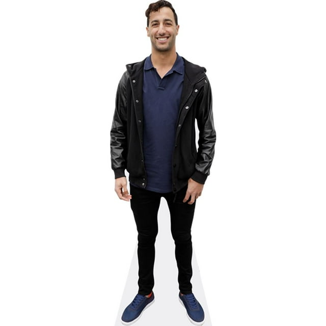Daniel Ricciardo (Leather Jacket) Mini Cardboard Cutout Standee ...