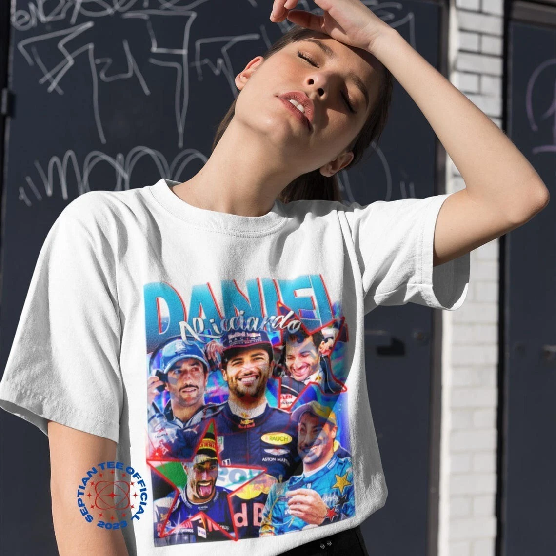 Daniel Ricciardo Shirt, Homage Racing Sport 90s Tshirt, Daniel ...
