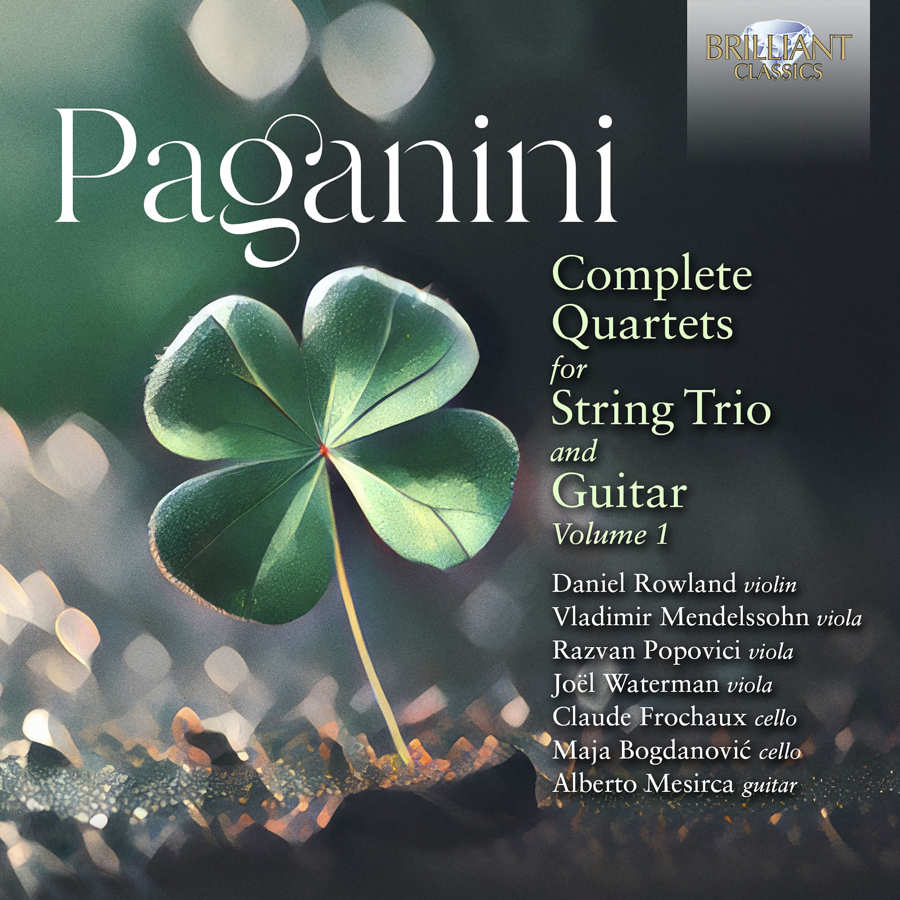 Daniel Rowland - Complete Quartets for String Trio & Guitar Vol. 1 ...